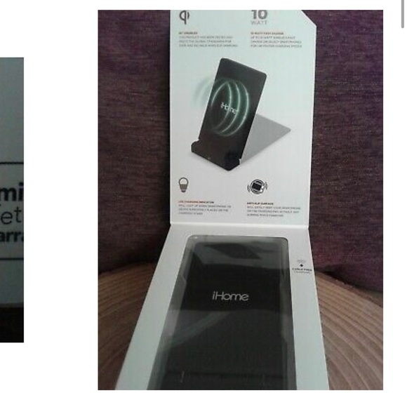 iHome | Other | Ihome Watt Q8 Wireless Foldable Charging Stand In Black ...